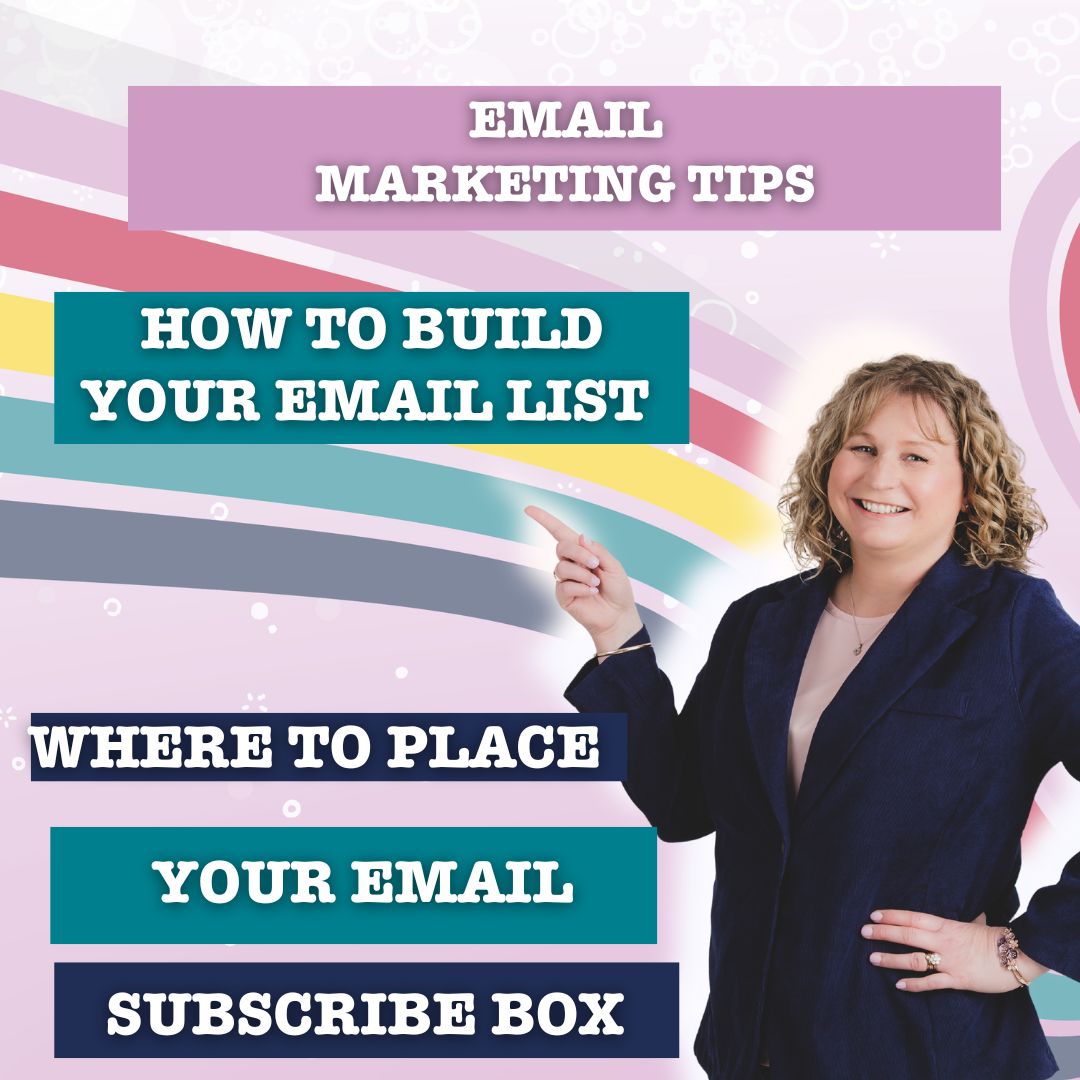 Where to place your subscribe box to build your email list